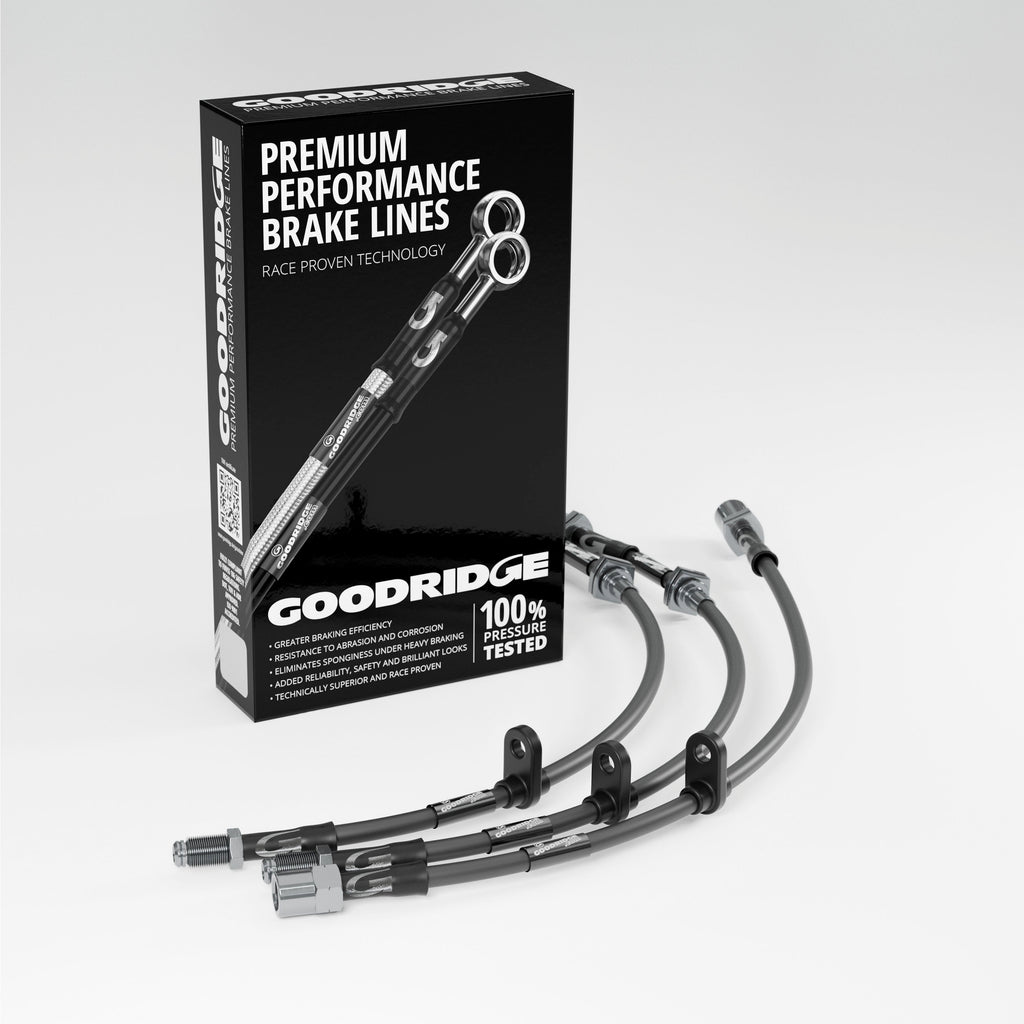 BRAKE HOSE KIT FOR LAND ROVER DEFENDER 90 -1999 - Goodridge