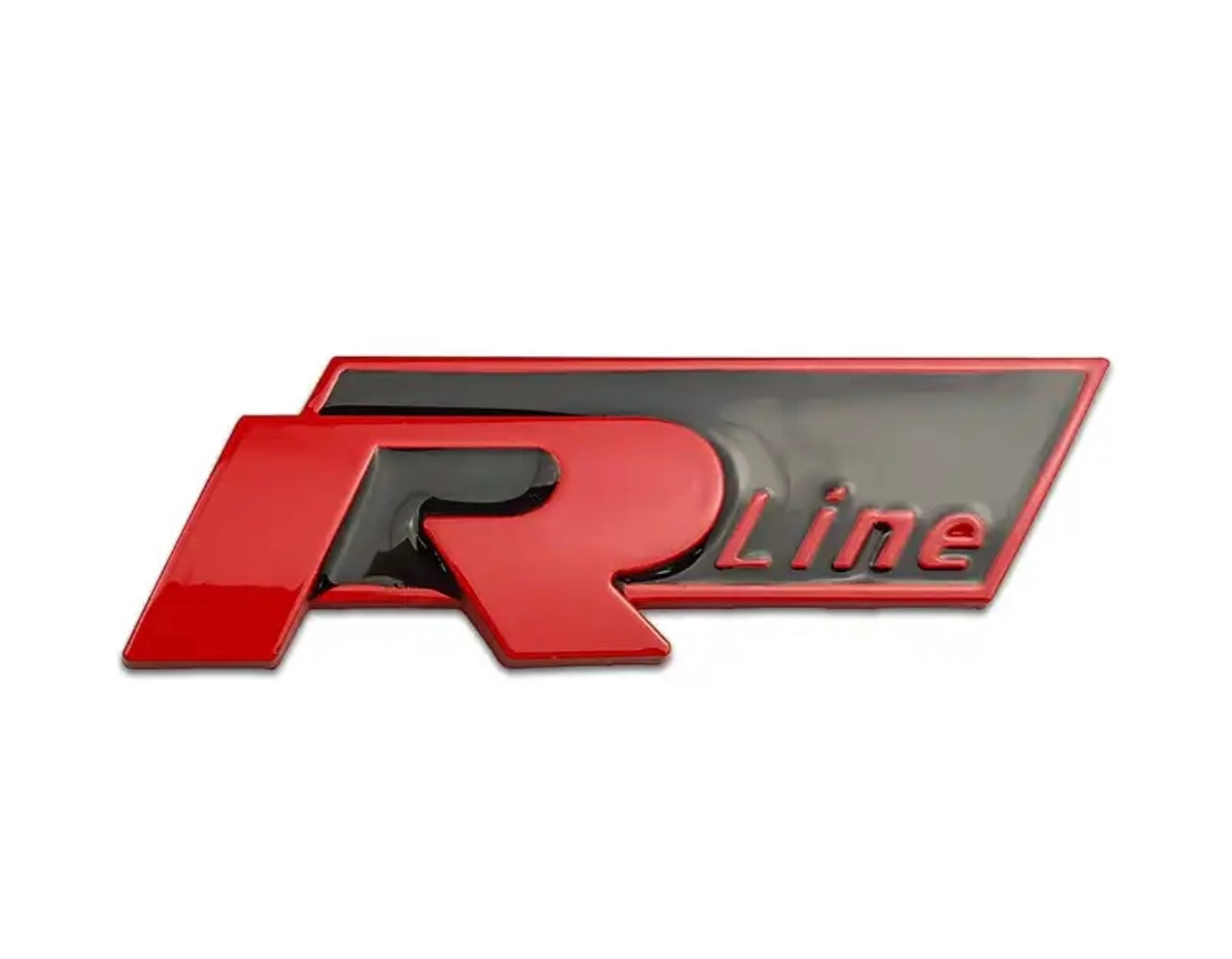 Volkswagen R-Line Badges (Front Grille Replacement or Rear Boot Badge)