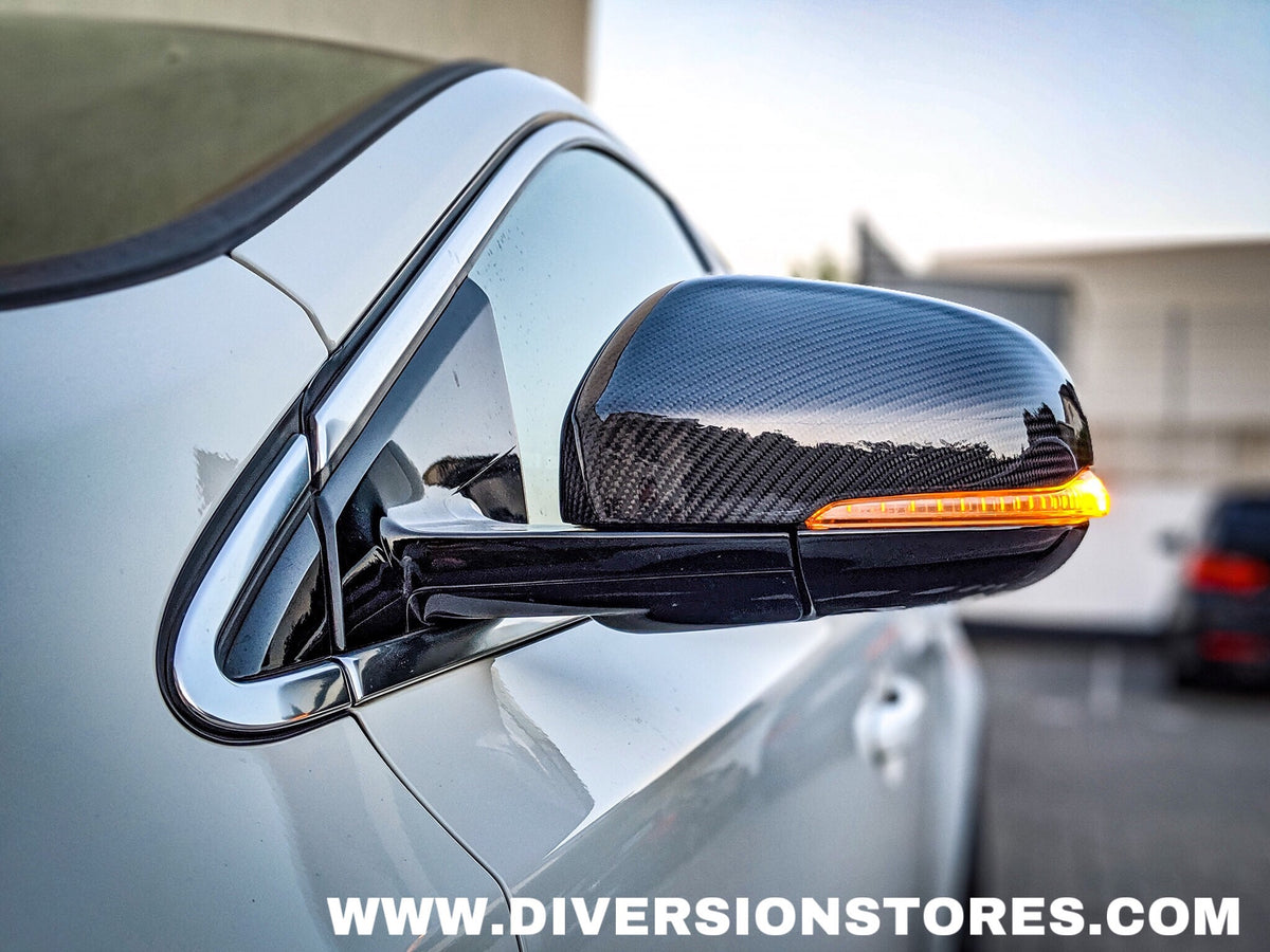 Volvo V40 V60 S60 Genuine Carbon Fibre Mirror Cover Replacements